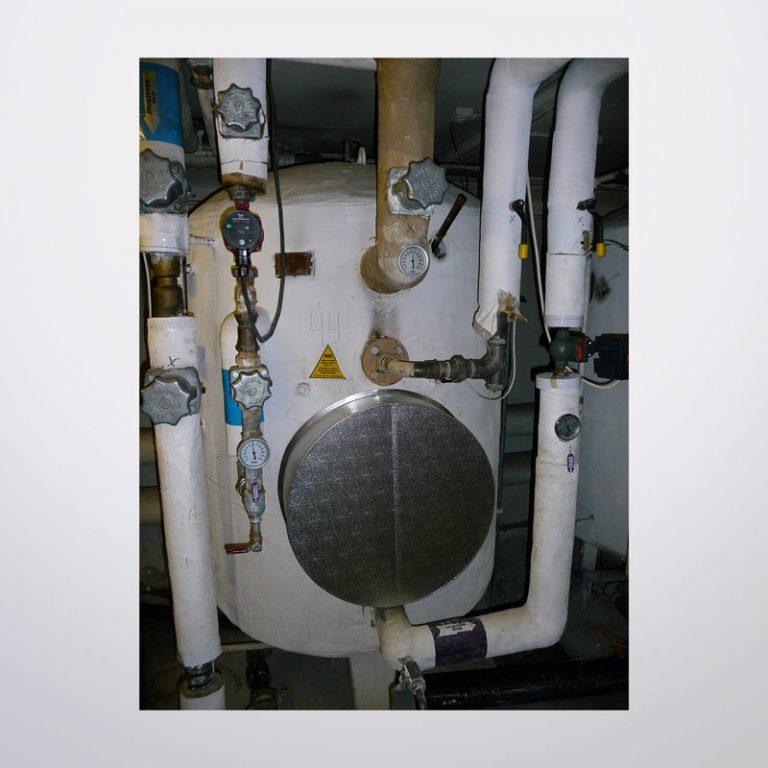 Corrosion protection of boilers and steel sand filters