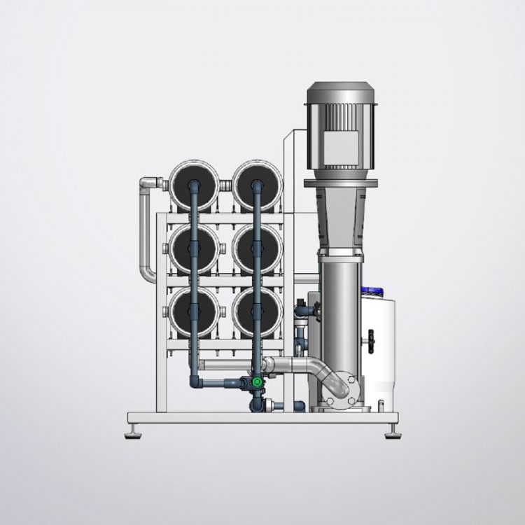 The quality and the lack of water require water treatment